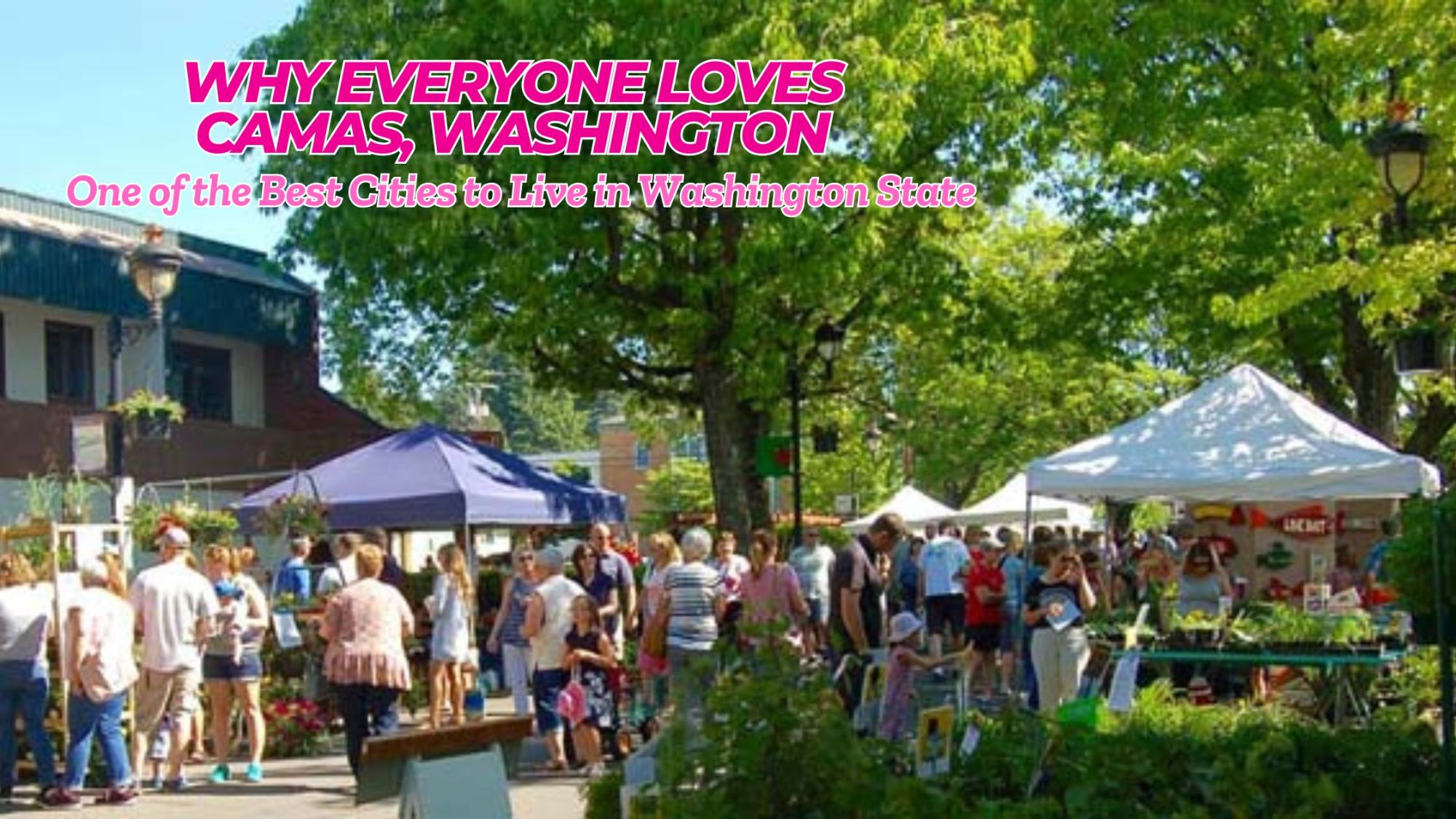 Why Everyone Loves Camas, Washington - One of the Best Cities to Li...