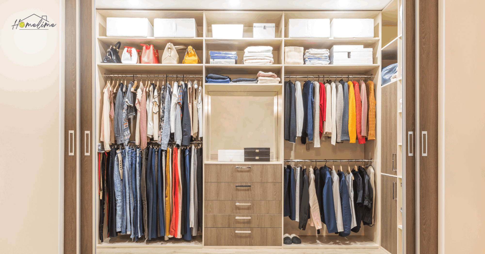 How to Keep Your Closet Organized - Megan Denham - Homelime