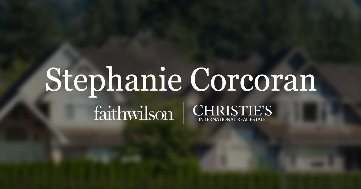 Stephanie Corcoran - Faith Wilson Group | Christie's International ...
