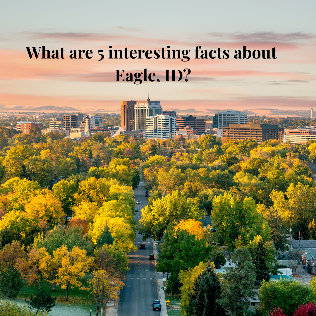 What are 5 interesting facts about Eagle, ID? - Kimberlee Dobias