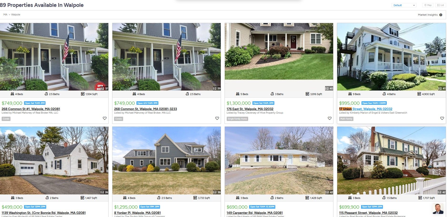Open Houses in Walpole this Weekend - Michael Mahoney - Michael Mah...
