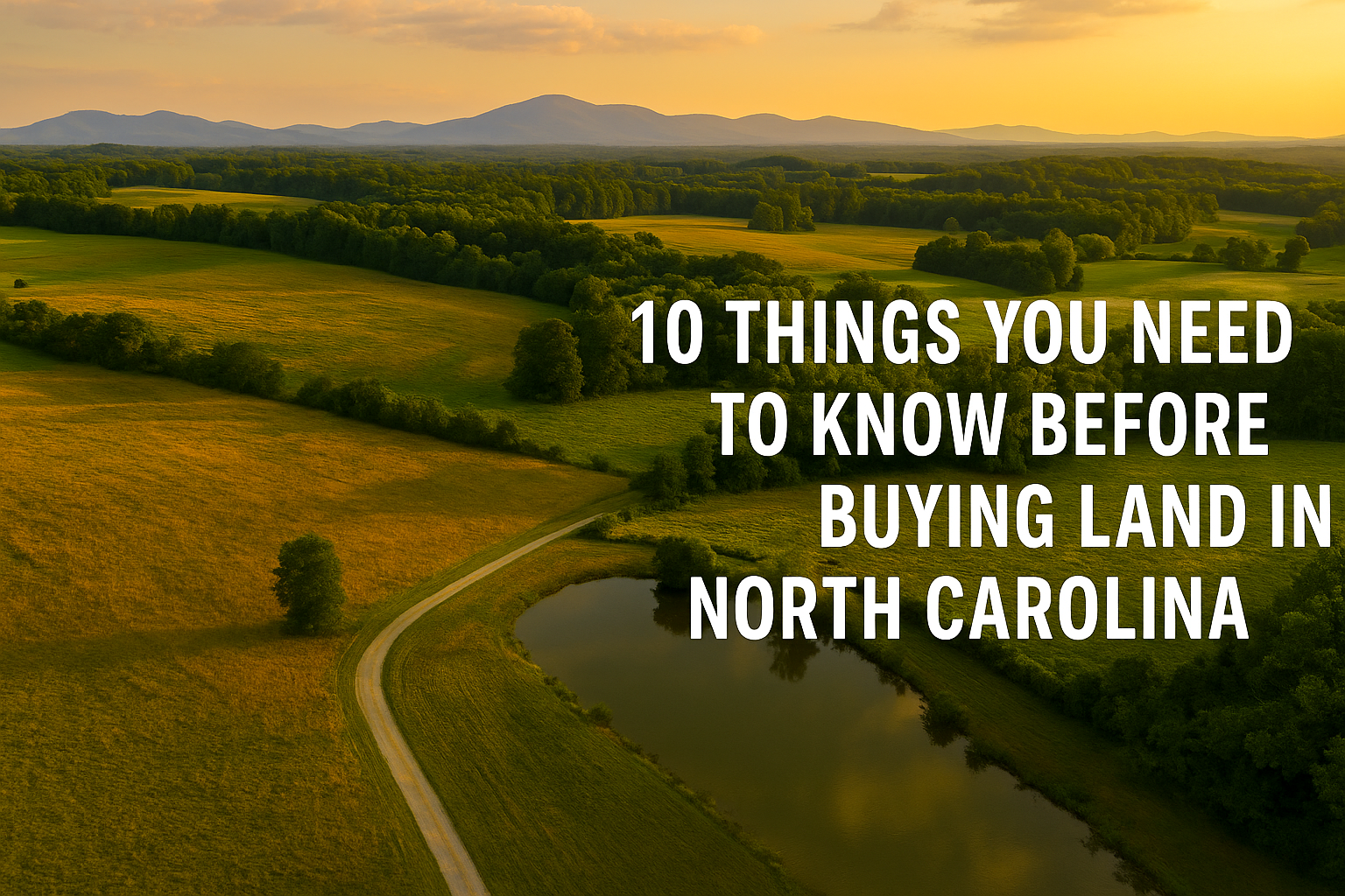 10 Things You Need to Know Before Buying Land in North Carolina - C...