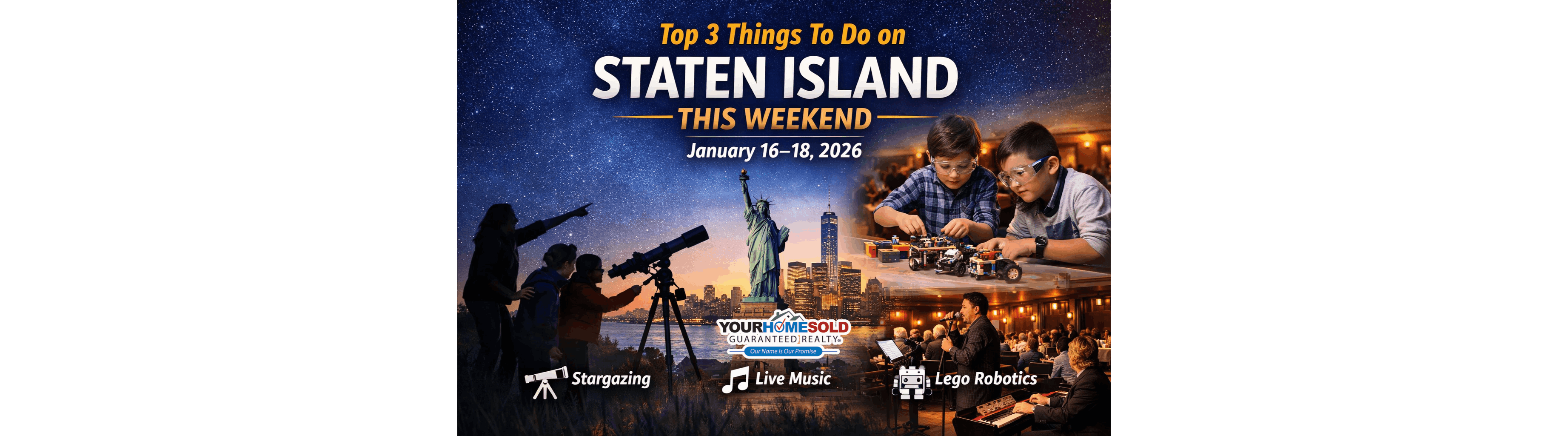 Top Things To Do on Staten Island This Weekend, January 16–18, 2026