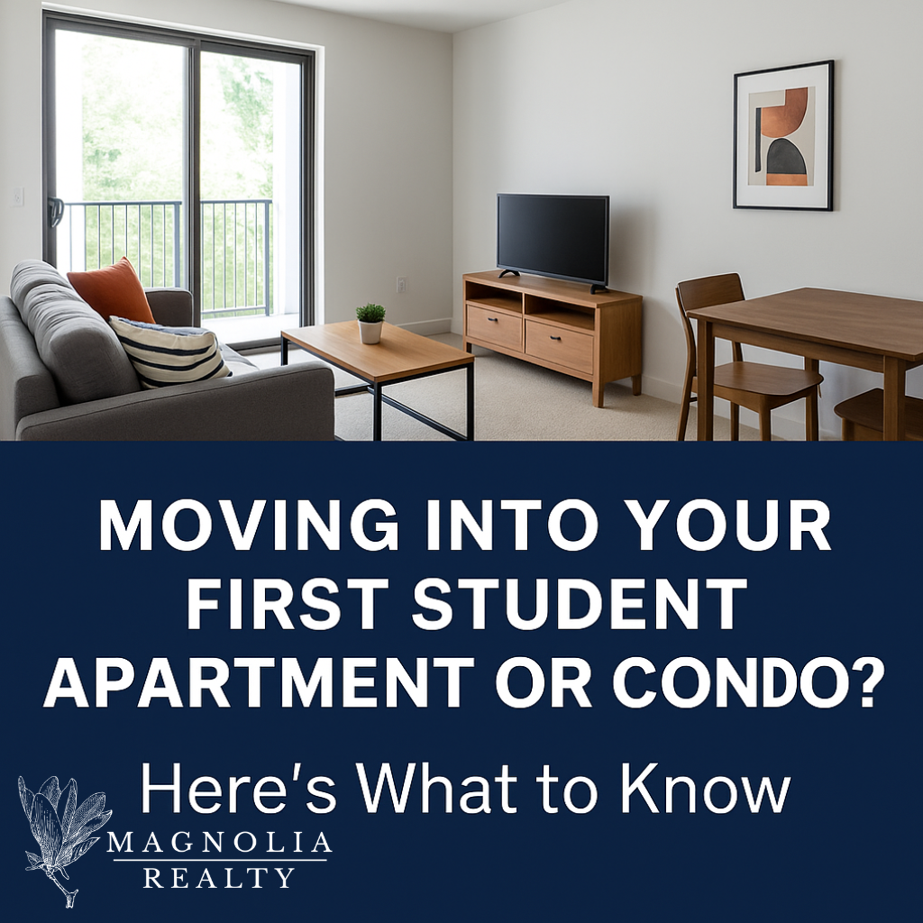 Moving into Your First Student Apartment or Condo? Here’s What to K...