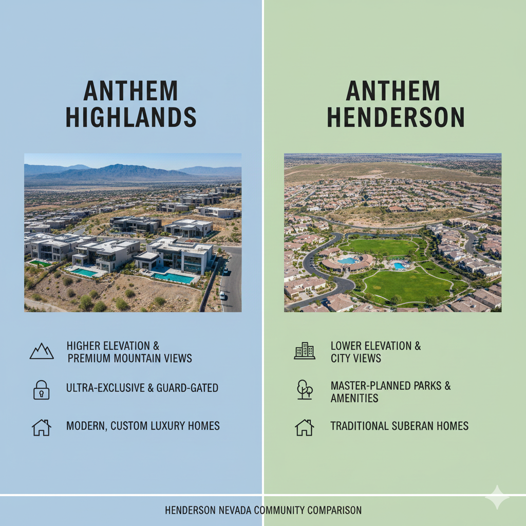 Anthem vs Cadence Henderson: Elevation Premium vs Affordability