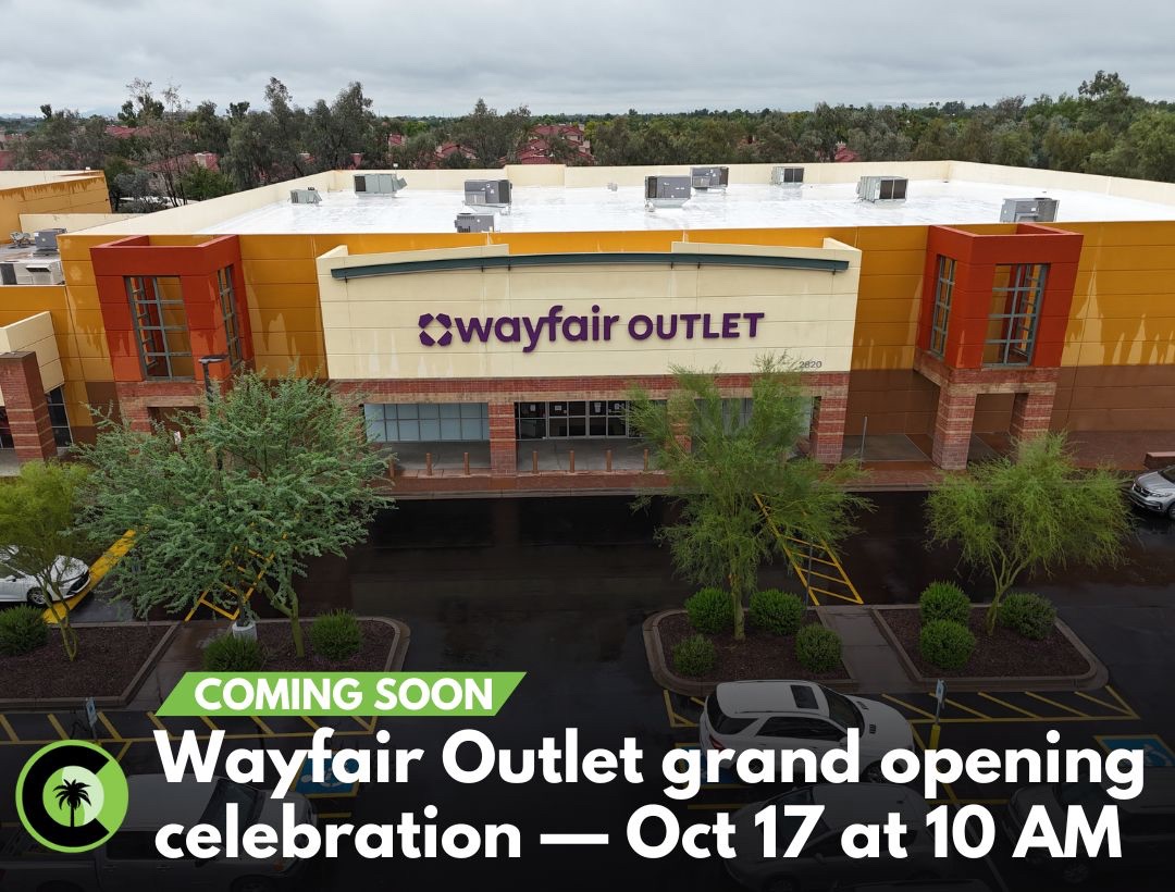 Wayfair Outlet Opens in Chandler — Grand Opening Oct 17 at 10 AM