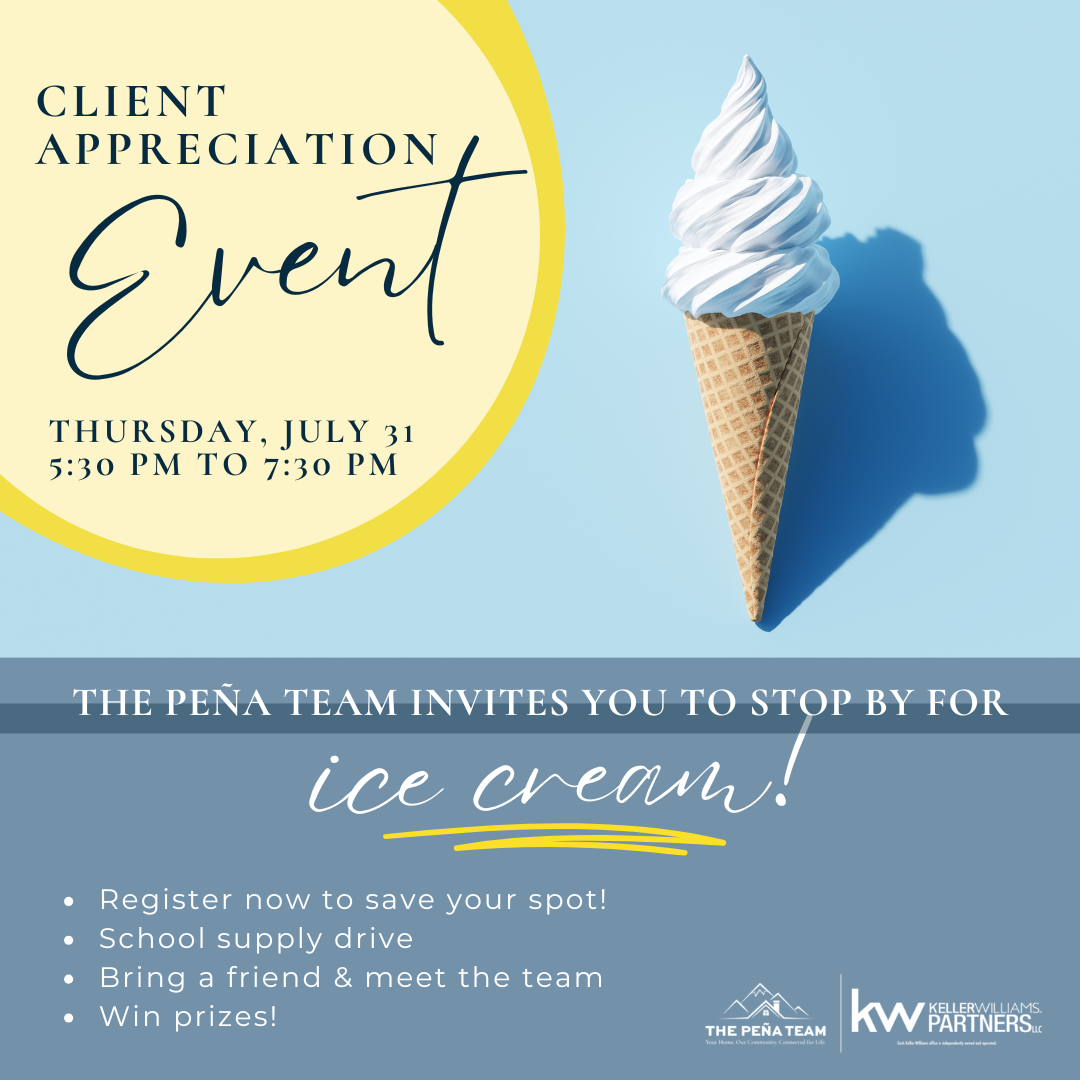 The Peña Team's Annual Ice Cream Social