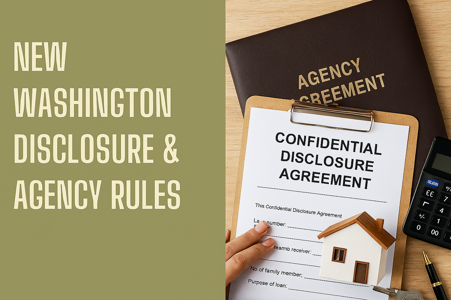 New Washington Disclosure & Agency Rules - Isaac Fairfield - Real B...