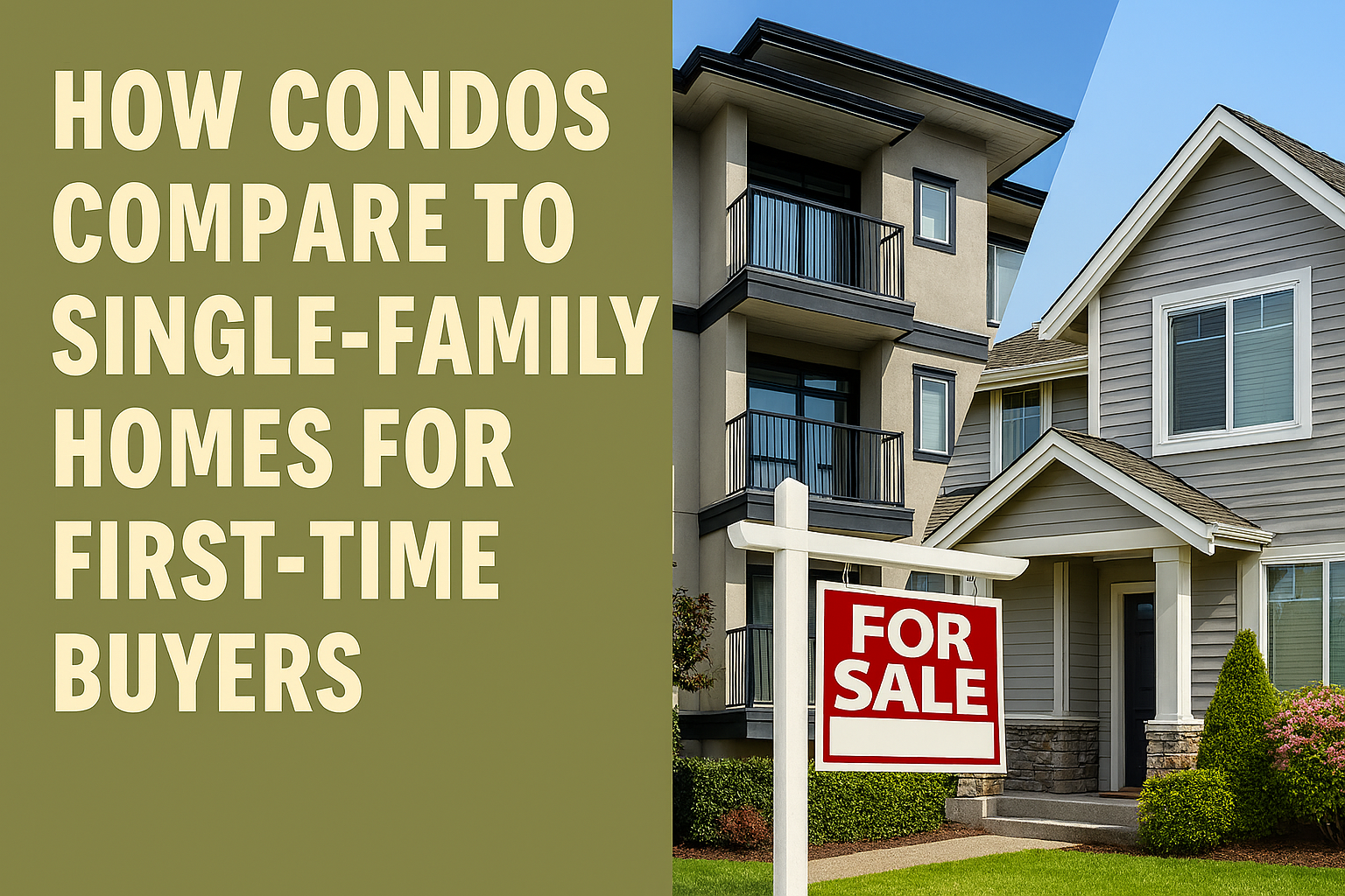 How Condos Compare to Single-Family Homes for First-Time Buyers - I...
